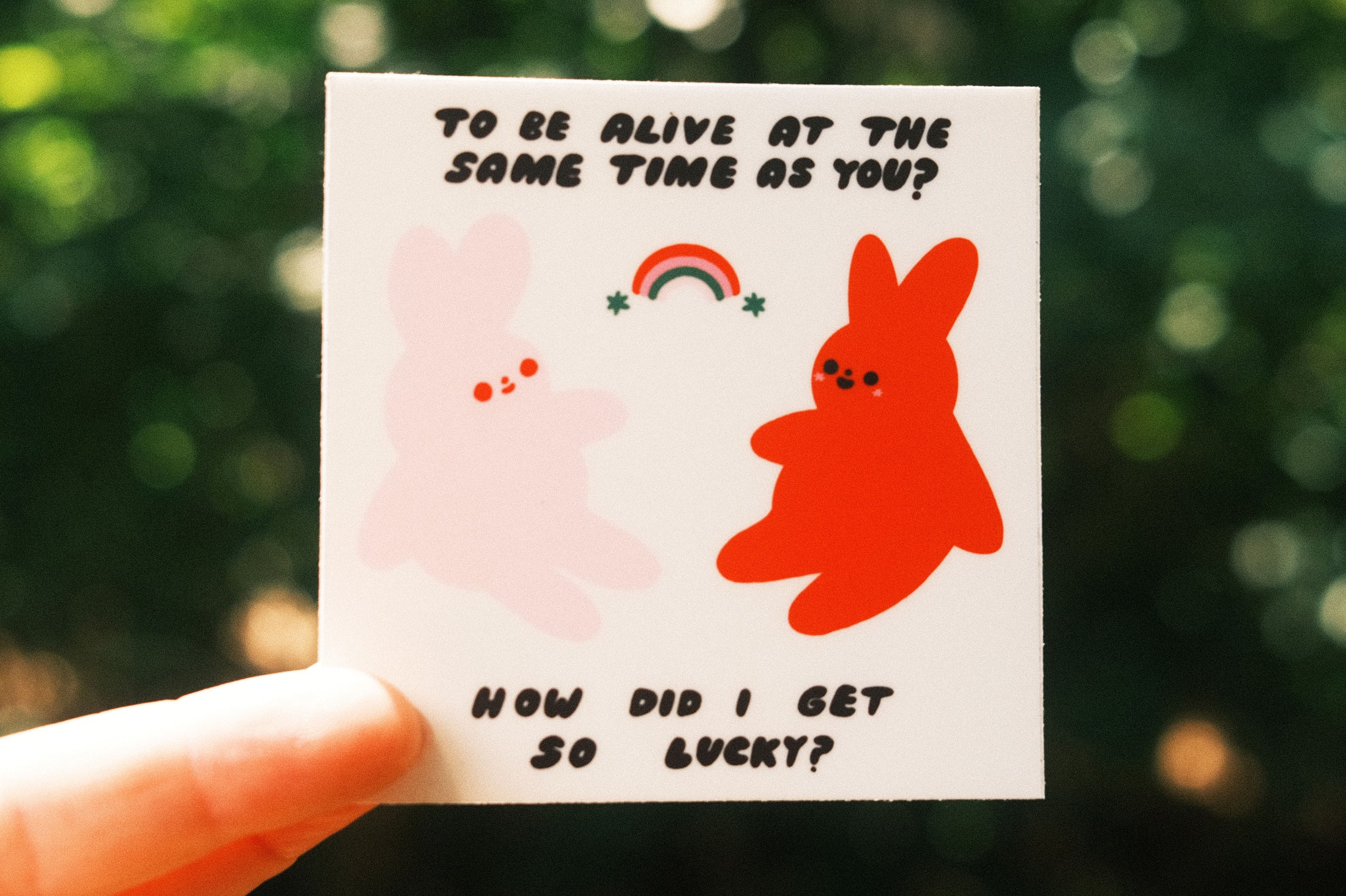 Alive With You Sticker – Tender Ghost