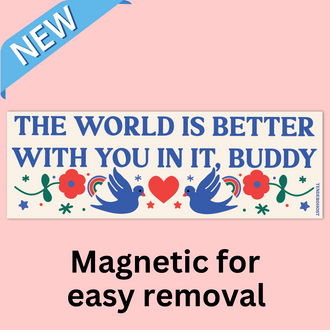 Childlike Sense of Wonder Bumper Magnet – Tender Ghost