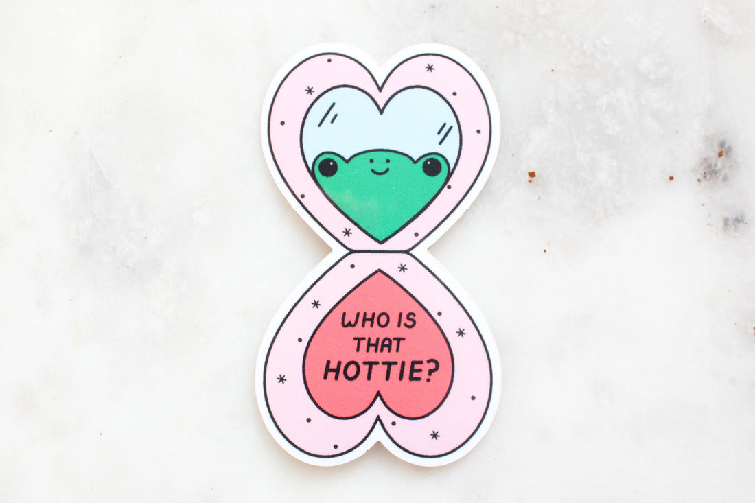 Compact Frog Sticker – Tender Ghost